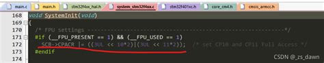 Stm32cubemx Stm32f4之 使能 硬件fpu 和使用dsp库 测试结果（详细）stm32f4系列fpu开启及测试 Csdn博客