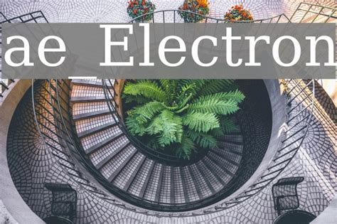 Aeelectron Font