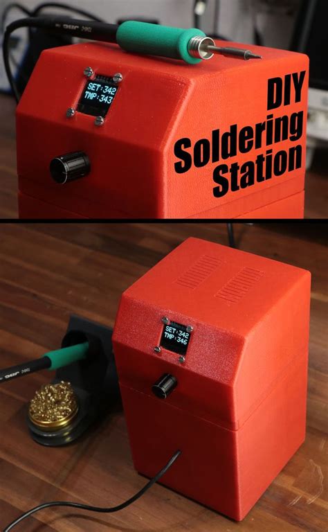 DIY Arduino Soldering Station Electronics Projects Arduino Diy Electronics