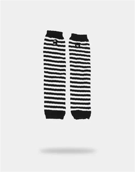 Emo Striped Gloves Revxval Emo