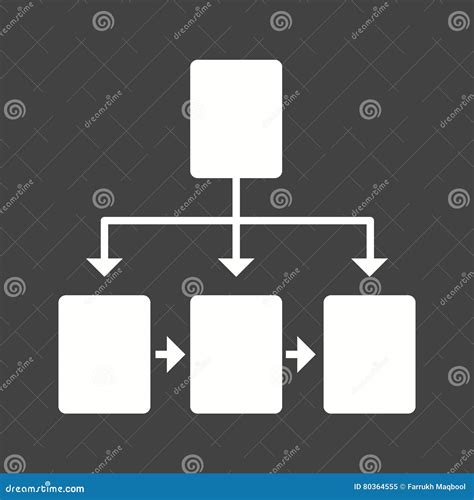 Flowchart Structure Hierarchy Scheme Infographic For Business