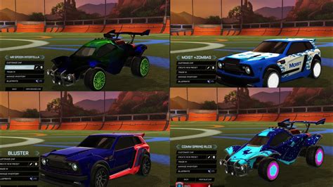 The Best Rocket League Presets Cleanpropeaksets 2023 Youtube