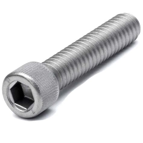 Made In Usa Hex Socket Cap Screw 6 32 516 Length Under Head