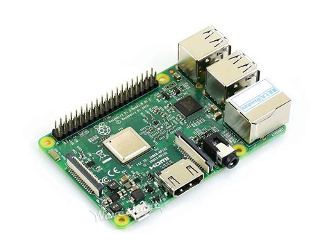 Raspberry Pi Model B With Rainbow Case