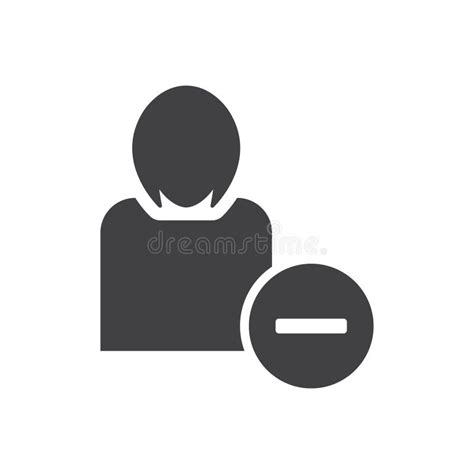 Profile Remove Icon Woman Icon Stock Illustration Illustration Of Minus Icon 374370903