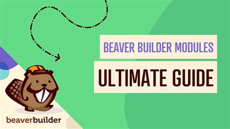 the ultimate guide to beaver builder modules beaver builder
