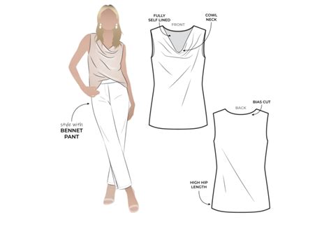 Monroe Woven Top Sewing Tutorials Style Arc