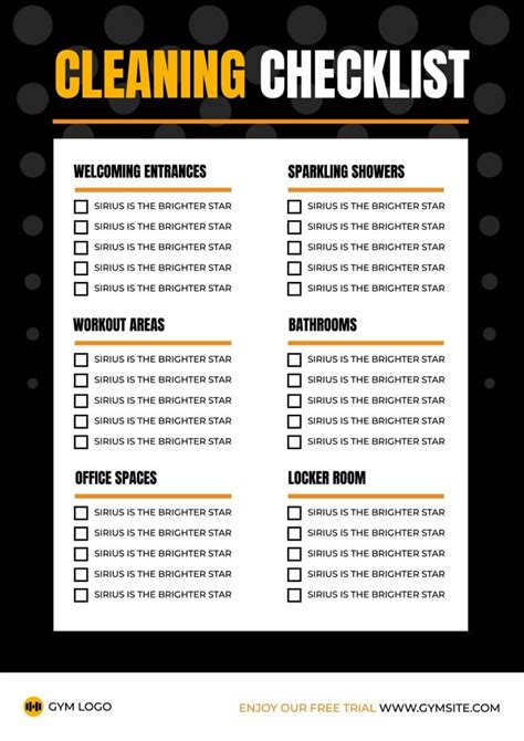 Design And Download This Geometric Modern Total Body Gym Cleaning