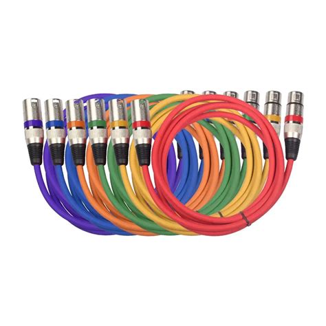 3Pin Xlr кабель штекер Женский M/F аудио кабель доска+ Плетеный ...