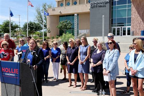 Fired Henderson Police Chief Hollie Chadwick Announces Run For Mayor Henderson Local