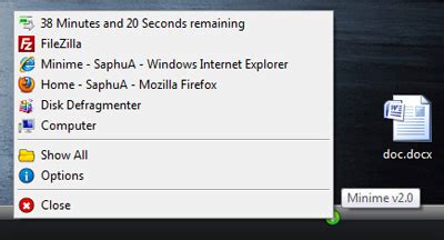Minimize Applications To System Tray Using Minime Free Download TECK IN