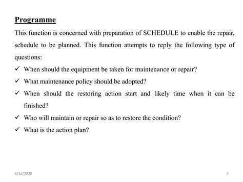 Condition Based Maintenance Ppt