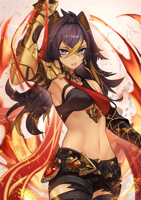 Dehya Genshin Impact Drawn By Mugichapixiv32045867 Danbooru