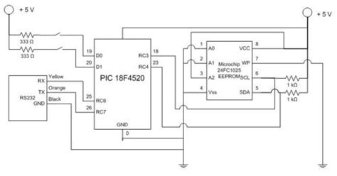 Eeprom Circuit Diagram