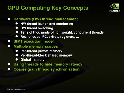 Ppt Gpu Computing Pervasive Massively Multithreaded Processors