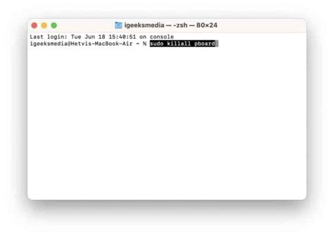 Fix Sorry No Manipulations With Clipboard Allowed Error On Mac