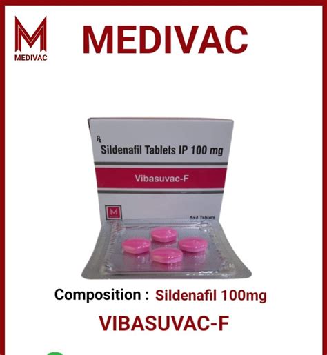 Female Viagra 100 Mg Tablet Medsuvac Packaging Size 54 Tablets At