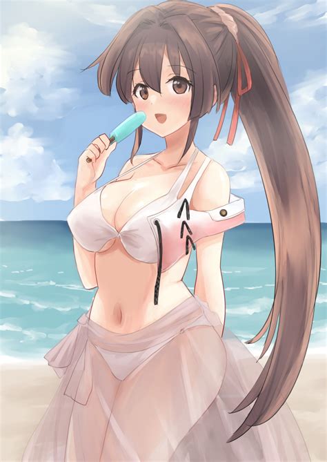 Kitagawa Mikio Yamato Kancolle Yamato Kai Ni Kancolle Yamato Kai Ni Swimsuit Kancolle