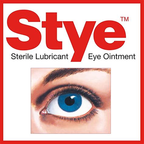 Stye Sterile Lubricant Eye Ointment 0125 Oz