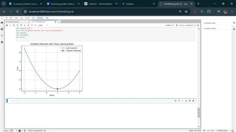 machinelearning gradientdescent optimization visualization andrewng learningjourney
