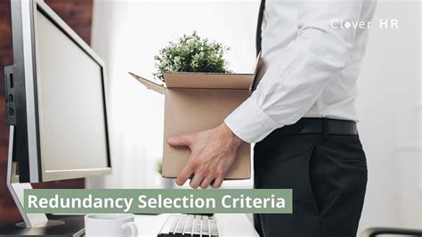 Redundancy Selection Criteria Expert Hr Guide