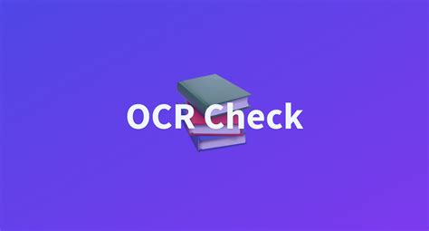 Atatavanaocrcheck At Main
