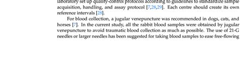 Thromboelastography Values In Healthy Pet Rabbits With N 24 R