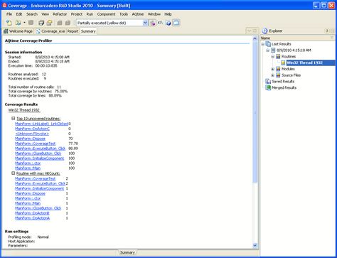 Coverage Profiler Tutorial 2 Analyzing The Profiling Results