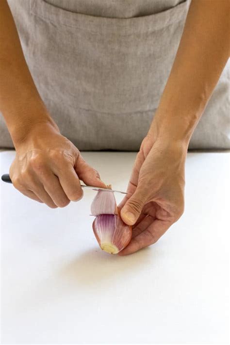 How To Cut Shallots 3 Ways Jessica Gavin
