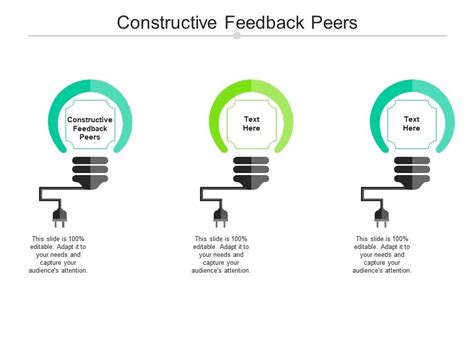 Constructive Feedback Peers Ppt Powerpoint Presentation Layouts Gallery Cpb Presentation