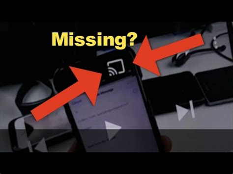 ChromeCast Missing Cast Button Icon Possible Steps FIXED YouTube