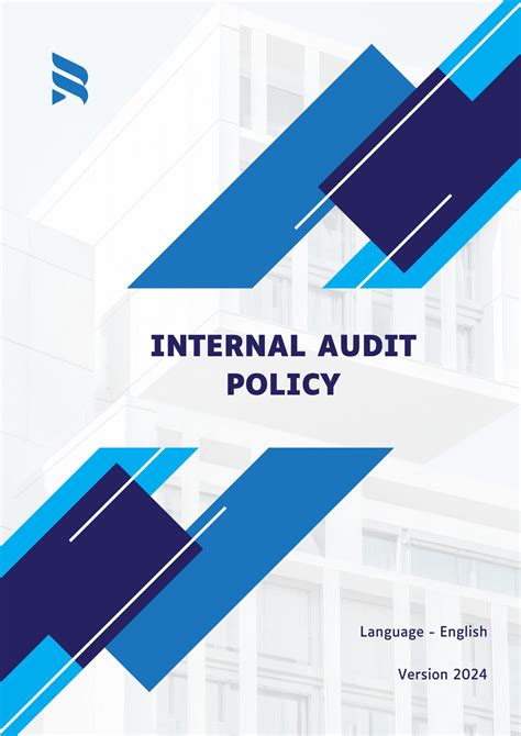 Internal Audit Policy Lexdex Solutions