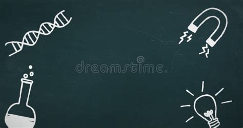 Animation Of Science Concept Icons Against Copy Space On Grey Background Stock Video Video Of