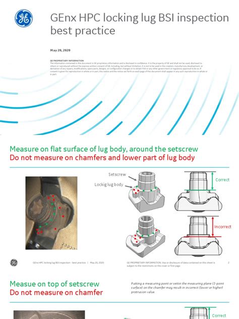 genx hpc locking lug bsi inspection best practice pdf