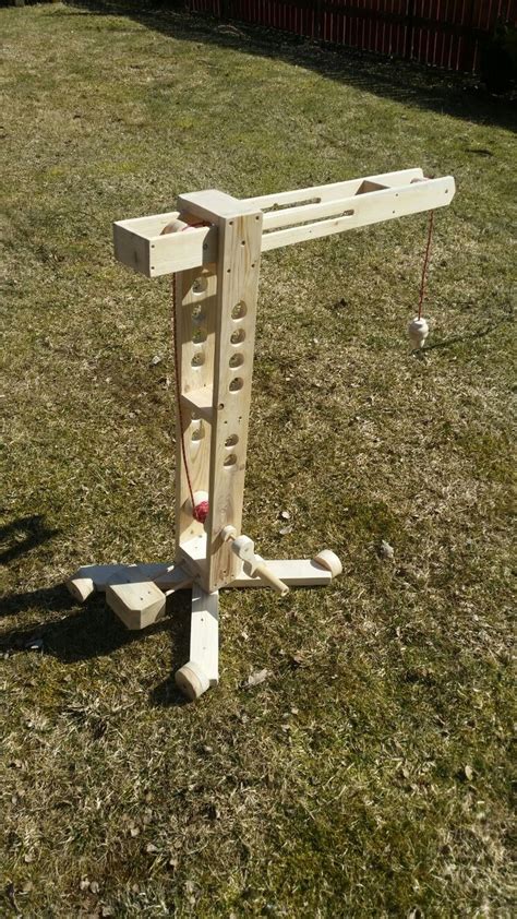 Wooden Crane Jeřáb Wood Diy Wooden Crane