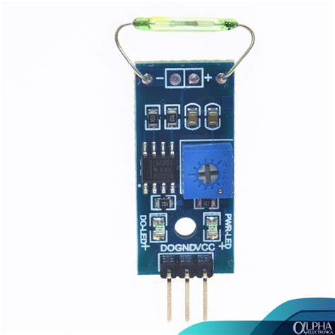 módulo sensor magnetico reed switch digital electrónica alpha guatemala