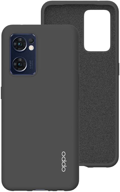 Origineel Oppo Find X Lite Hoesje Siliconen Back Cover Zwart Gsmpunt Nl