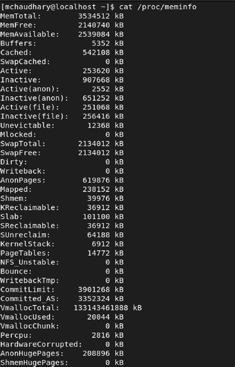 How To Check Memory Usage In Linux Middleware Devops