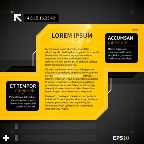 Modern Techno Background With Two Options Stock Vector Illustration Of Header Futuristic