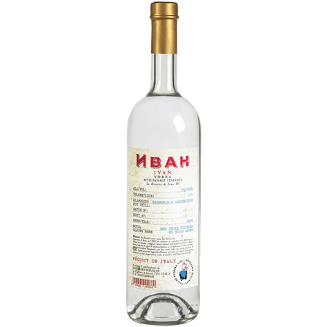 Ivan Vodka Beniamino Maschio 1l Camporesi Distribuzione
