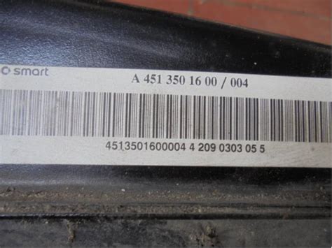 Subframe Smart Fortwo Coupé Electric Drive A4513501600 Em0003