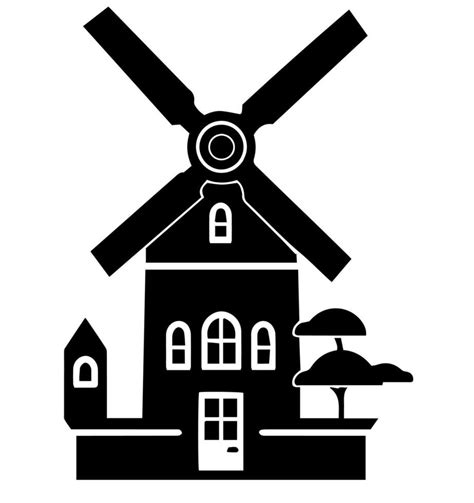 windmill vector icon website ux ui 23868371 vector art at vecteezy