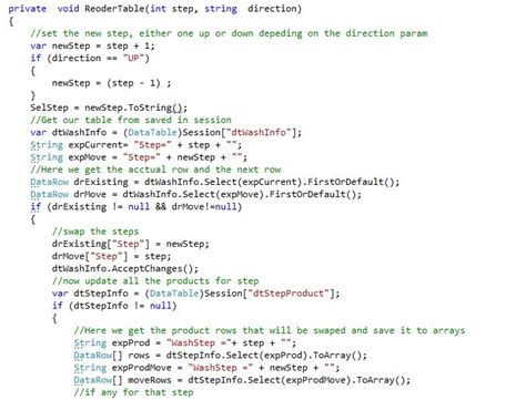 Welcome Moving Rows Up And Down With Reordering Using A List View