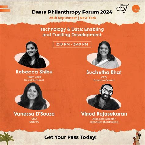 Technology And Data For Social Impact At Dasra Philanthropy Forum Dasra