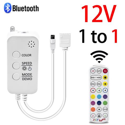 Bluetooth Led 12v Controller Rgbw Rgbww Rgb Led St Grandado