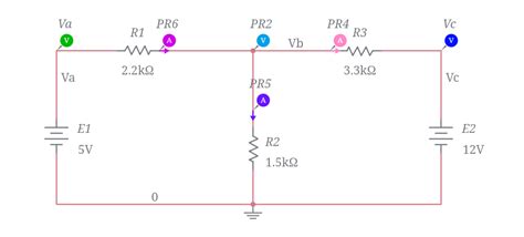 Copy Of Lab 3 Kirchhoffs Laws And Mesh And Nodal Analysis 1 Multisim Live