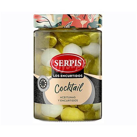 Serpis Serpis Cocktail De Aceitunas Y Encurtidos 180 G 180 G