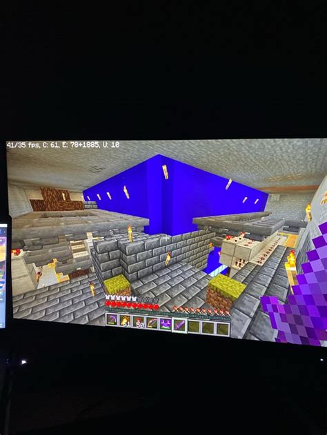 I Made A Massive Item Sorter On Our Realm R Minecraftbuilds
