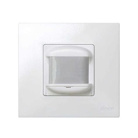 Plate For Presence Detector With 180º Angle Of Coverage White Simon 27 Play Simon