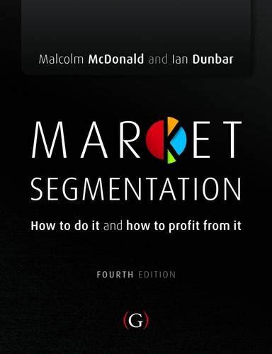 Market Segmentation How To Do It How To Profit From It Mcdonald Malcolm Dunbar Ian